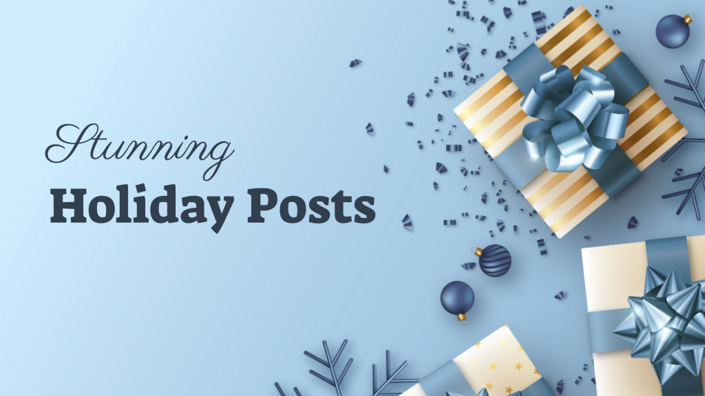 Ramp up Social Media Pages with Holiday Post Templates