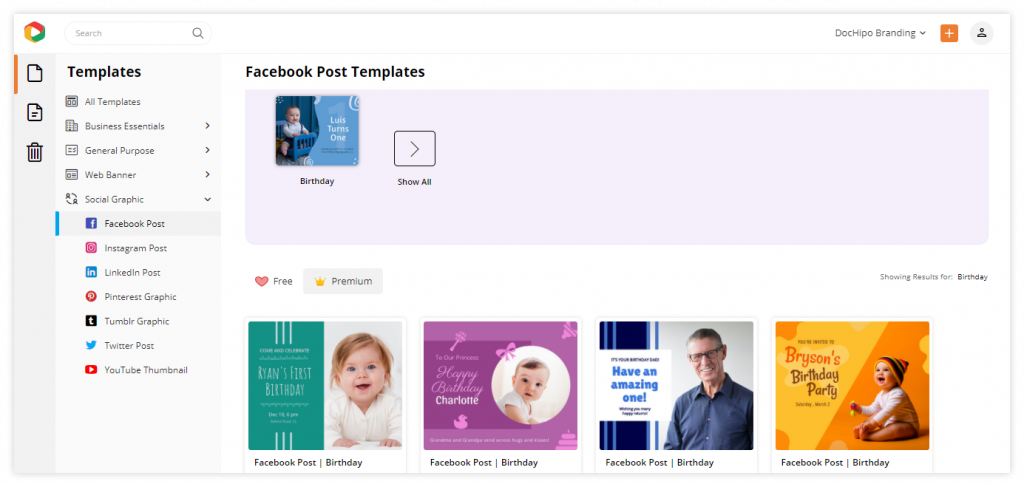 Guide to Using the DocHipo Editor to Design Your Documents