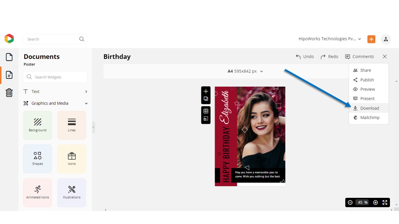 Birthday Poster Design: Make Your Birthday Poster In Minutes