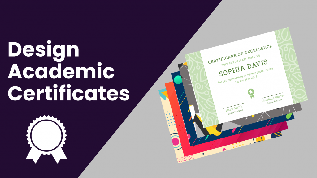 How to Design an Academic Certificate in a Few Clicks