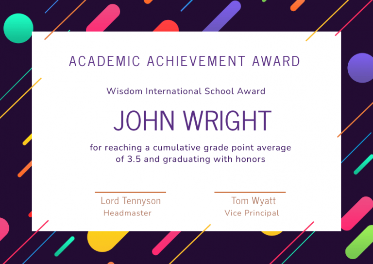 How to Design an Academic Certificate in a Few Clicks