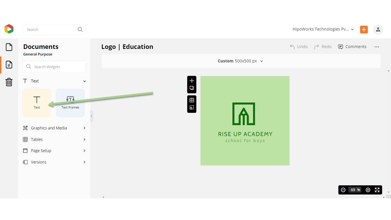 Education Logo Design: DocHipo