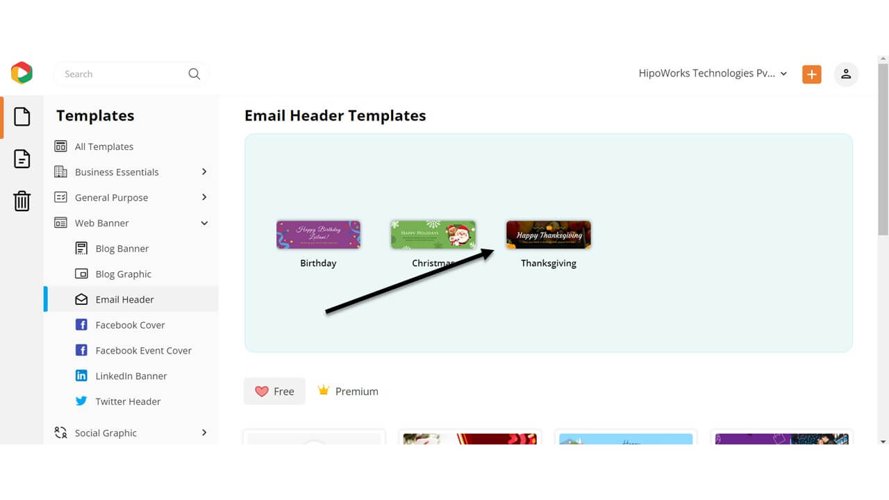 How to Create a Thanksgiving Email Header