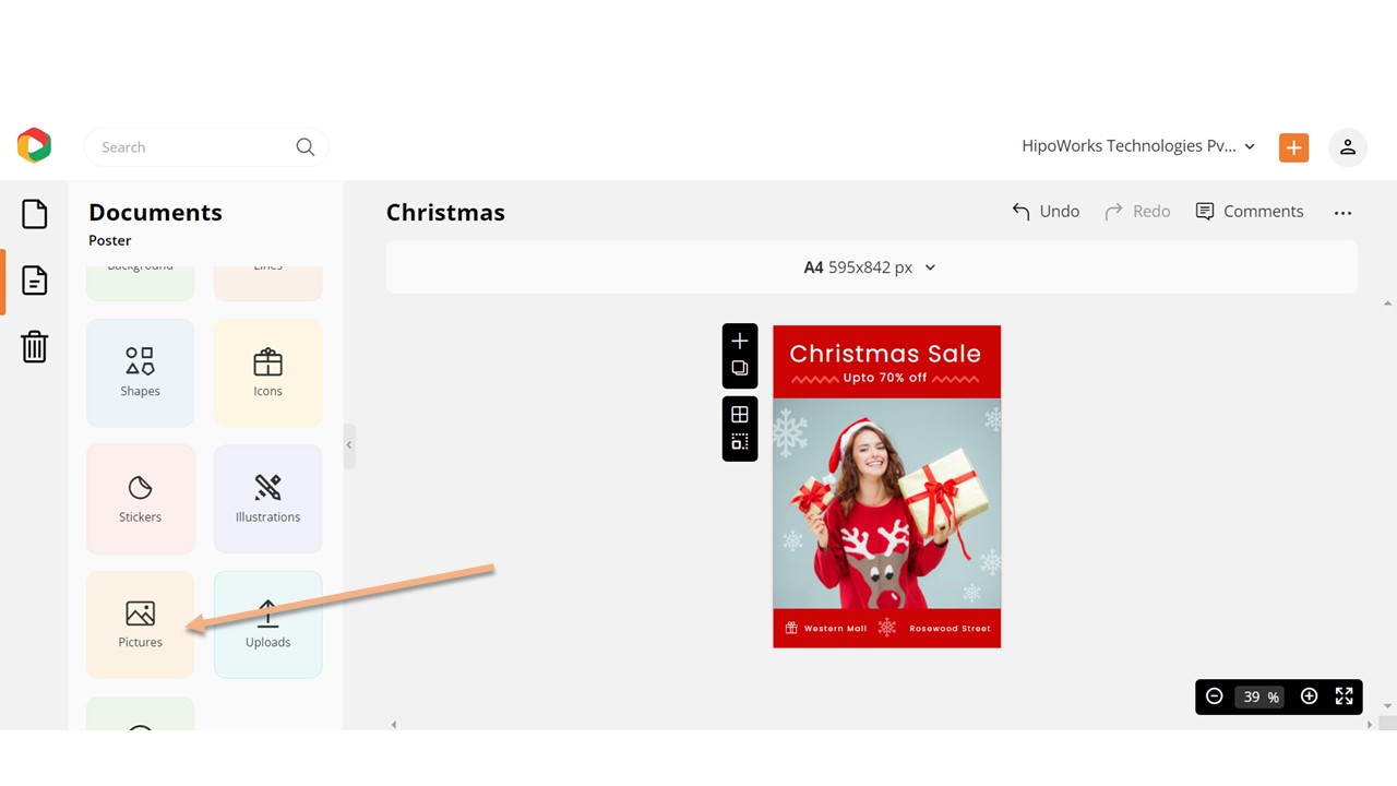 How to Create a Beautiful Christmas Poster in Minutes