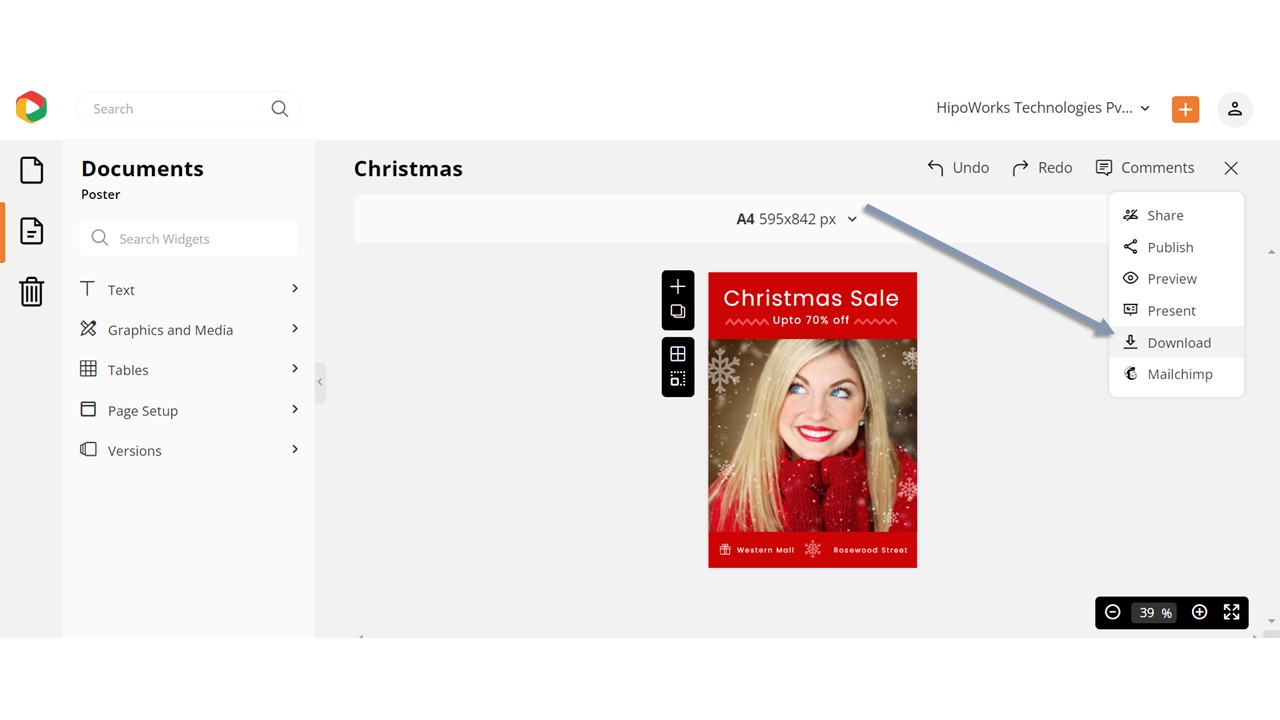 How to Create a Beautiful Christmas Poster in Minutes