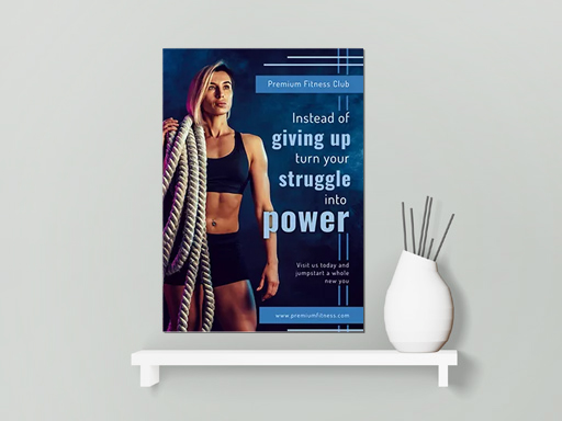 Free Customizable Gym Poster Templates | DocHipo