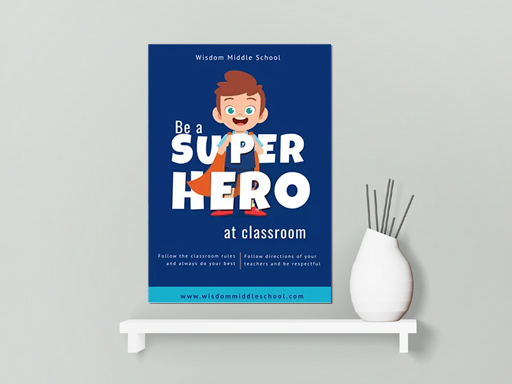 Free Customizable School Poster Templates | DocHipo