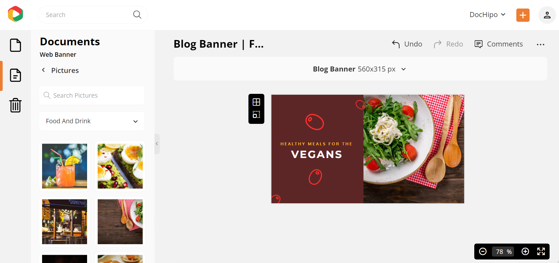 How to Create Banners for Your Food Blog