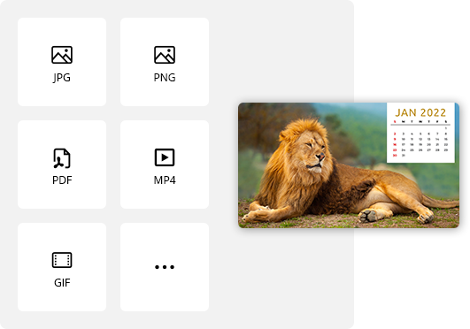 Free Online Calendar Maker | Create Custom Calendar Online | DocHipo