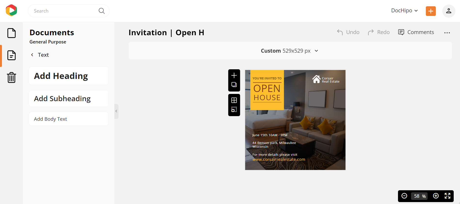 How to Make an Open House Invitation Quickly and Easily?