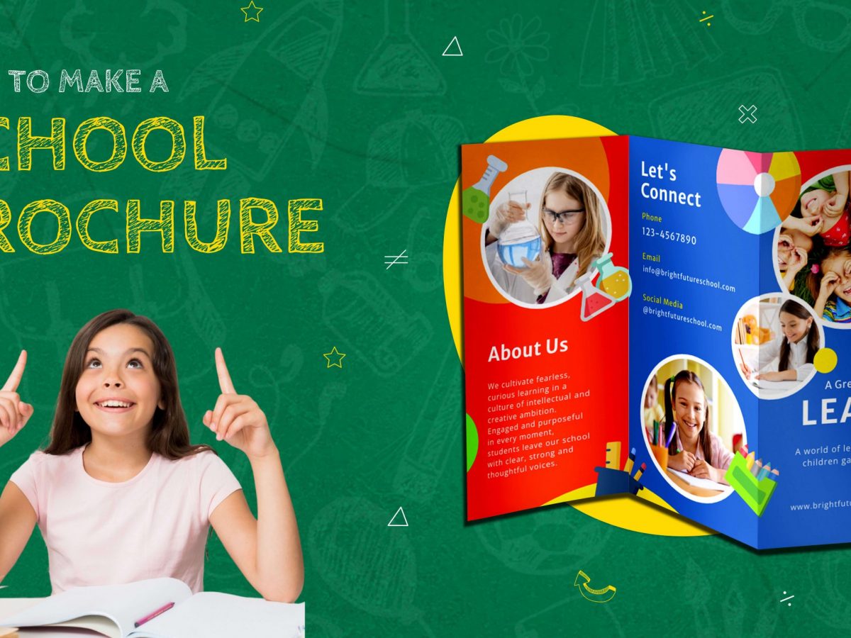 School Pamphlets Designs