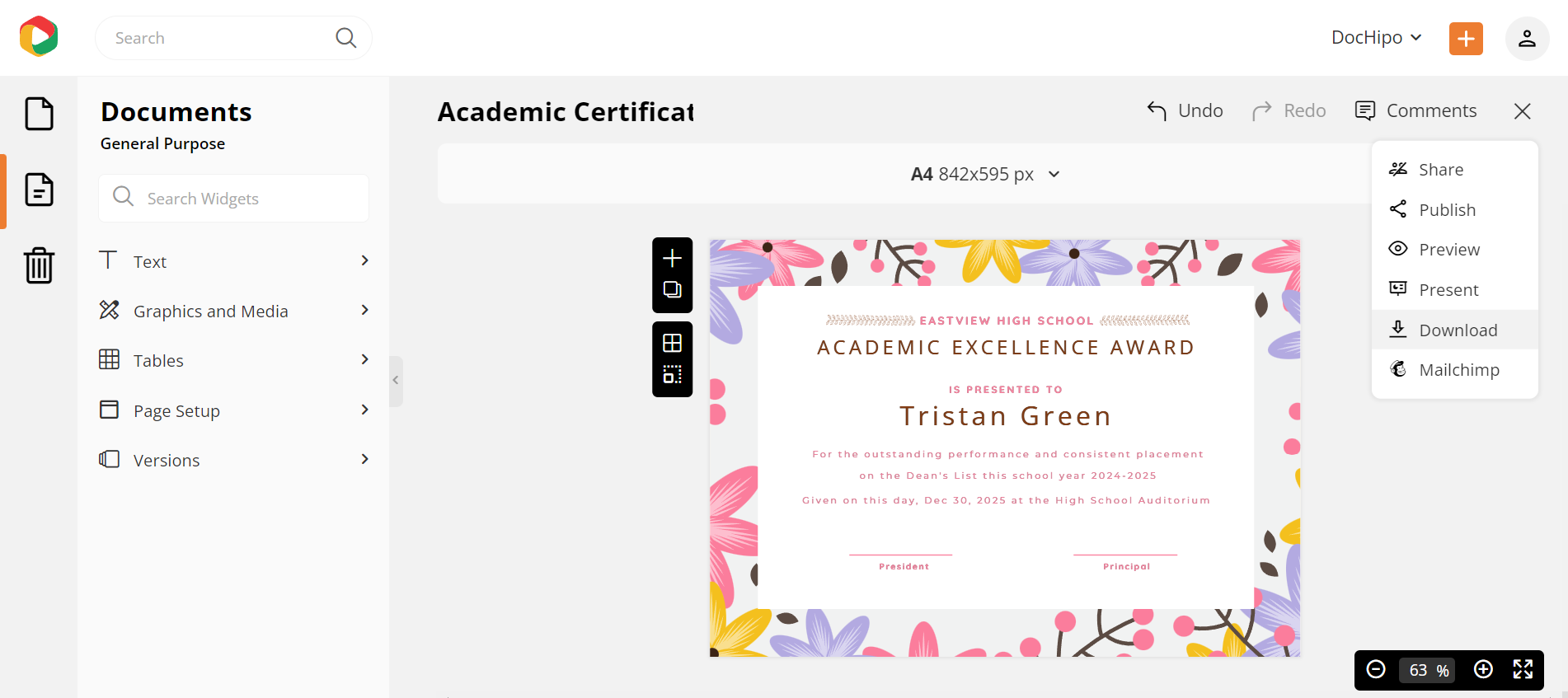 Branding Joe: Here’s a Quick Way to Create Certificate