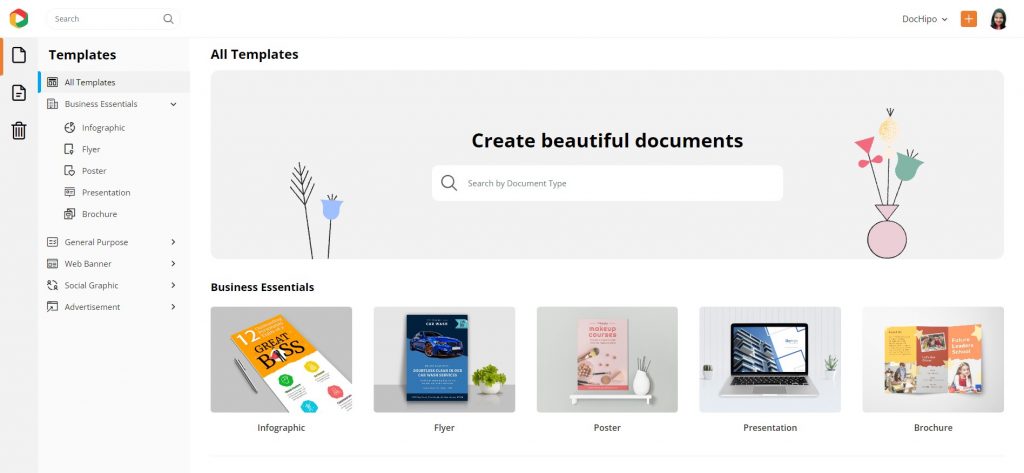 Guide to Using the DocHipo Editor to Design Your Documents