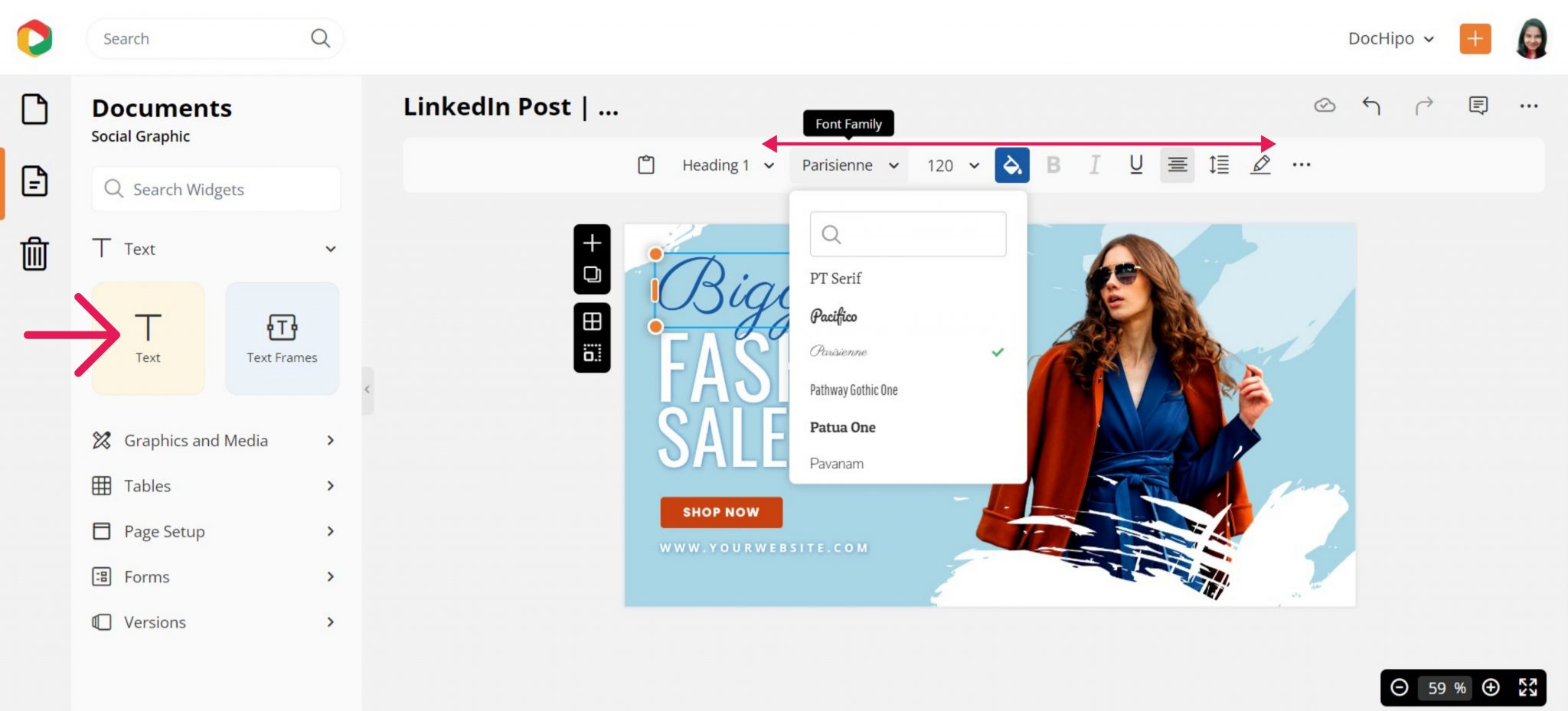 Guide to Using the DocHipo Editor to Design Your Documents