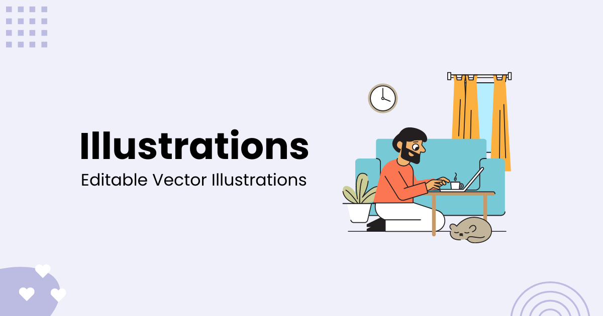 Free Customizable Vector Illustrations | DocHipo