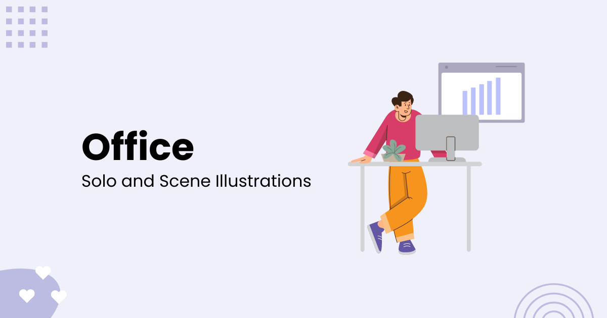 Free Customizable Office Illustrations | DocHipo