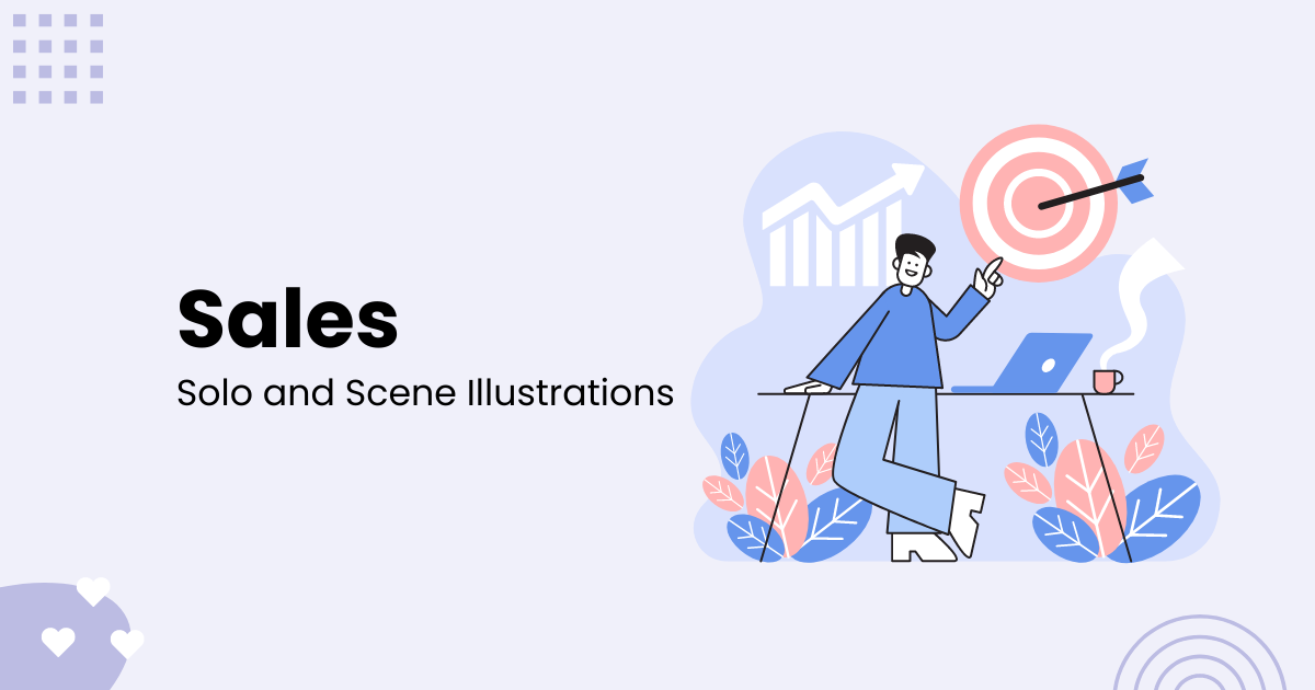 Free Customizable Sales Illustrations | DocHipo