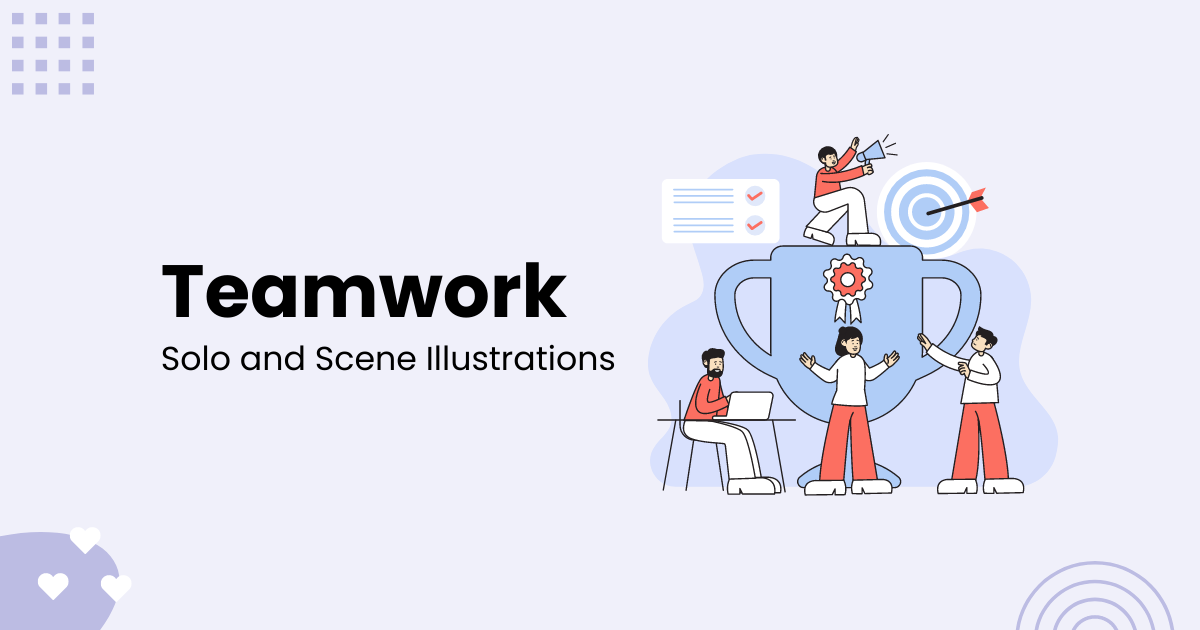 Free Customizable Teamwork Illustrations | DocHipo