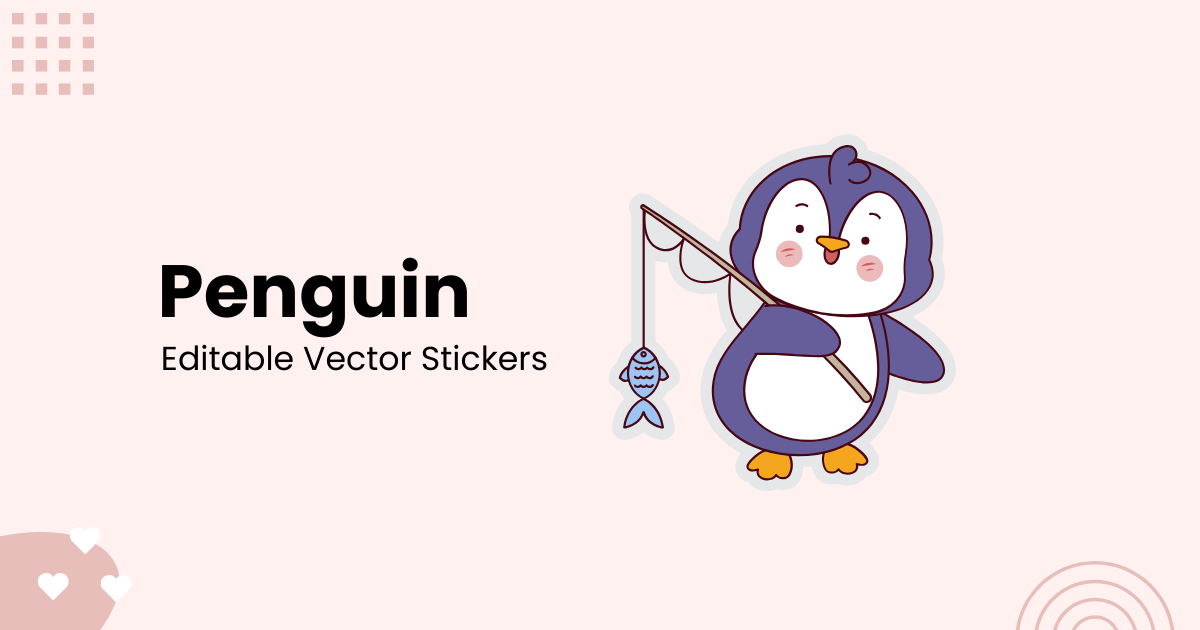 Free Customizable Penguin Stickers | DocHipo