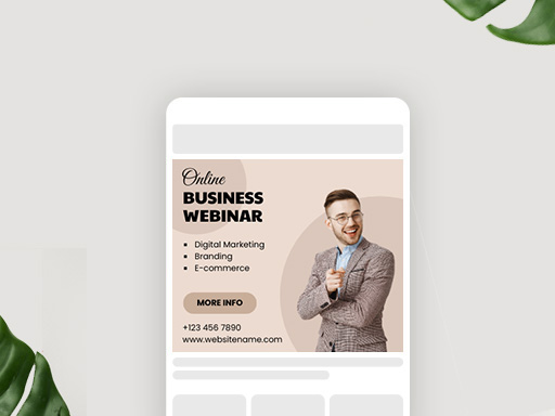 Free Customizable Business Large Rectangle Ad Templates | DocHipo