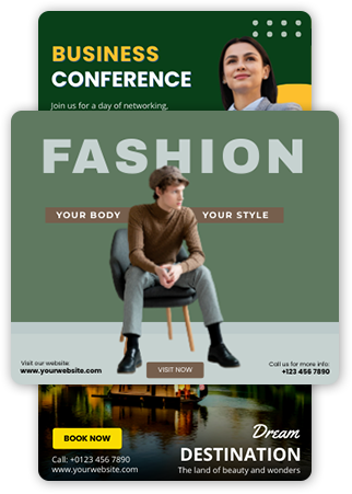 Free Online Large Rectangle Ad Maker | Create Custom Large Rectangle Ad ...