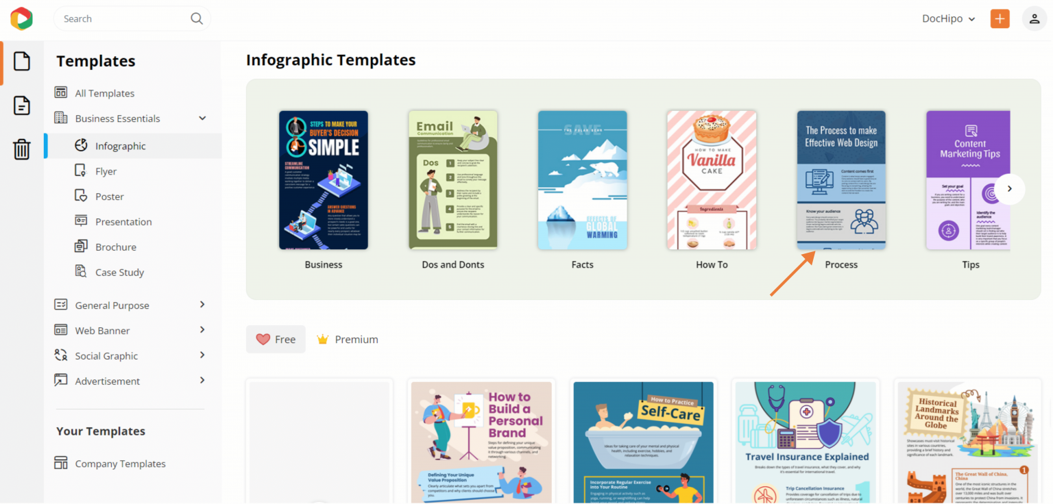 Process Infographics Design Guide with Best Templates and Tips - DocHipo