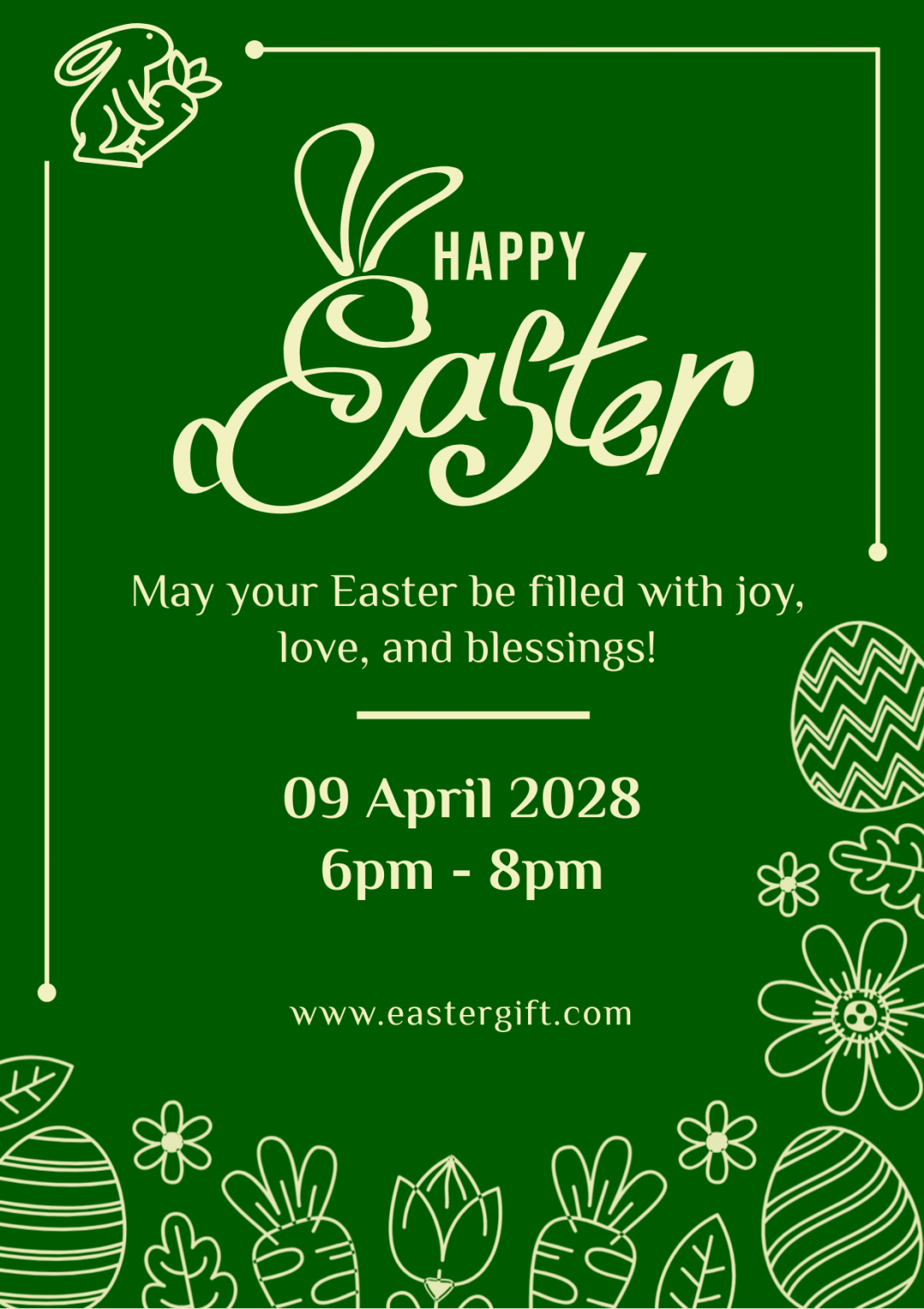 Easter Posters: How to Design, Ideas, Tips, and Templates - DocHipo