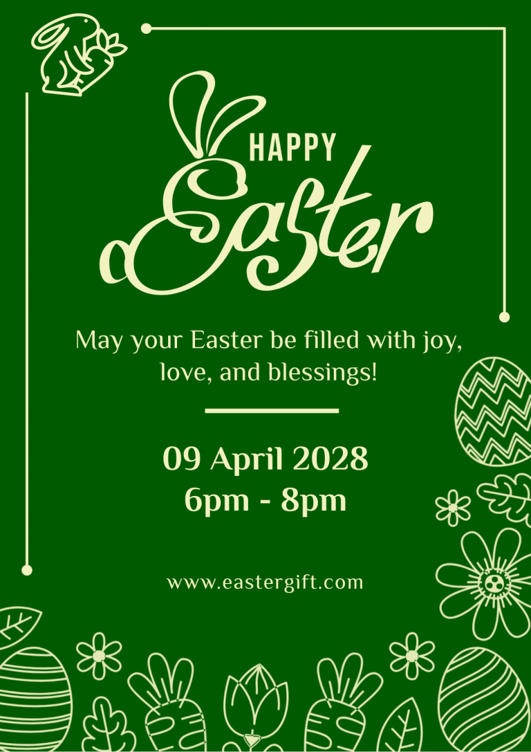 Easter Posters: How to Design, Ideas, Tips, and Templates - DocHipo