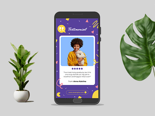 Free Customizable Testimonial WhatsApp Status Templates | DocHipo